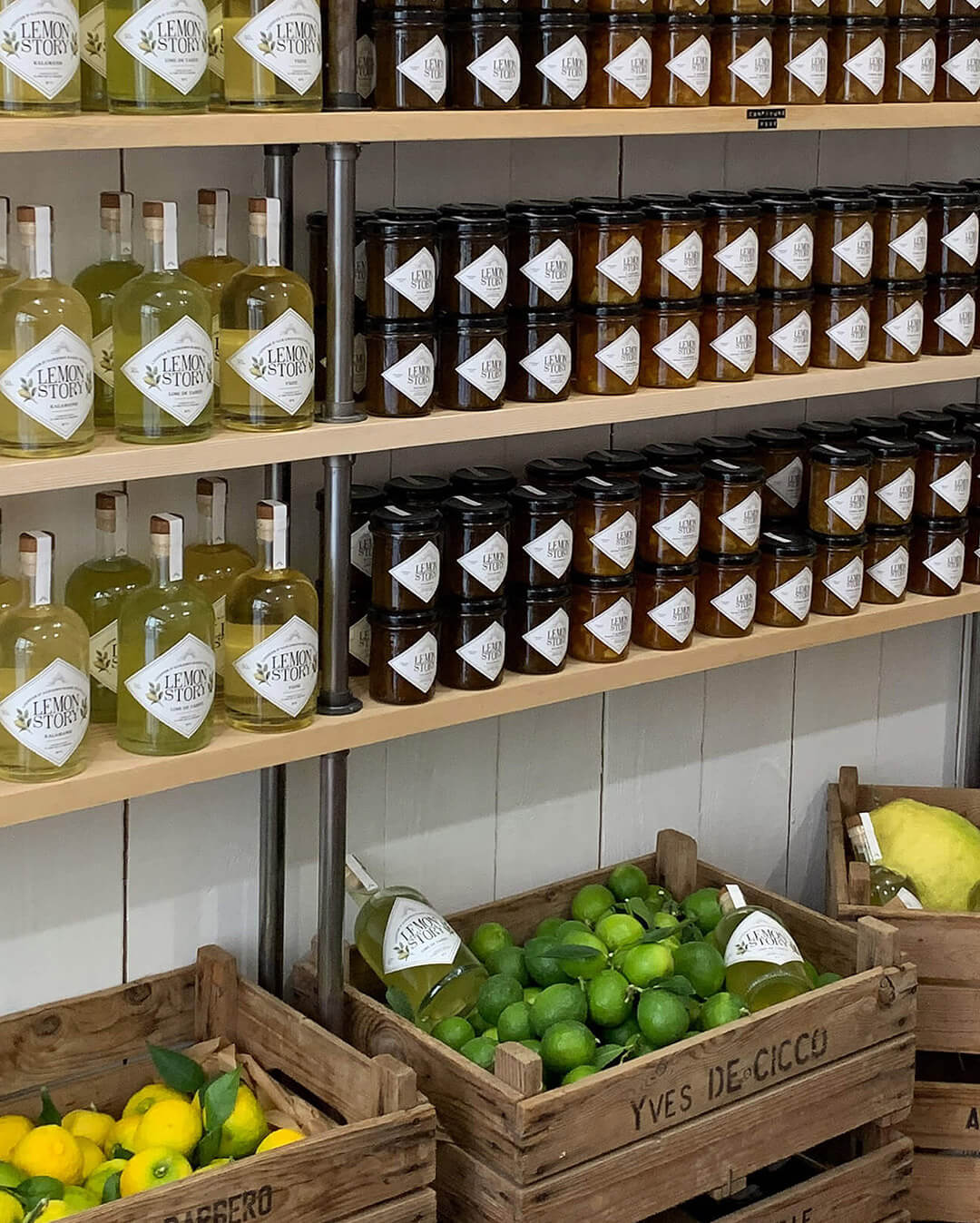 La boutique Lemon Story à Paris